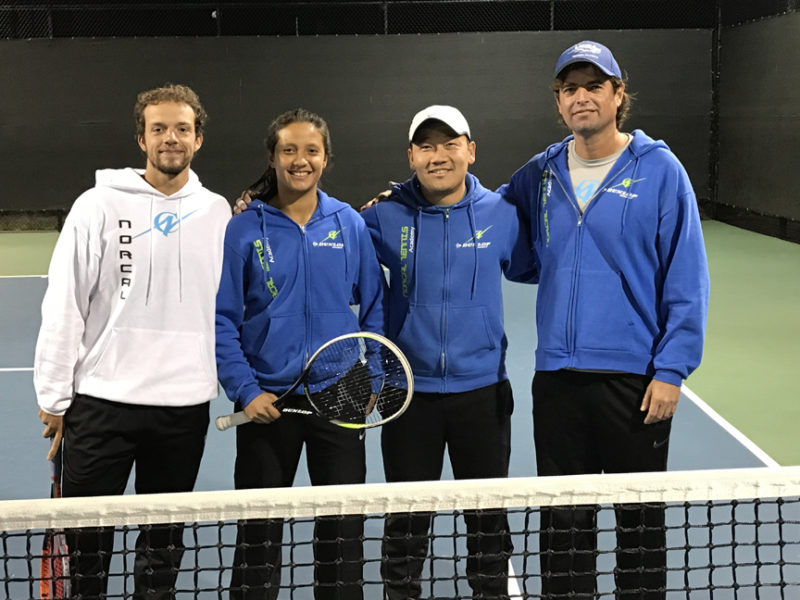 Atp Pro Bruno Sant’anna Training At Norcal Tennis Academy ...